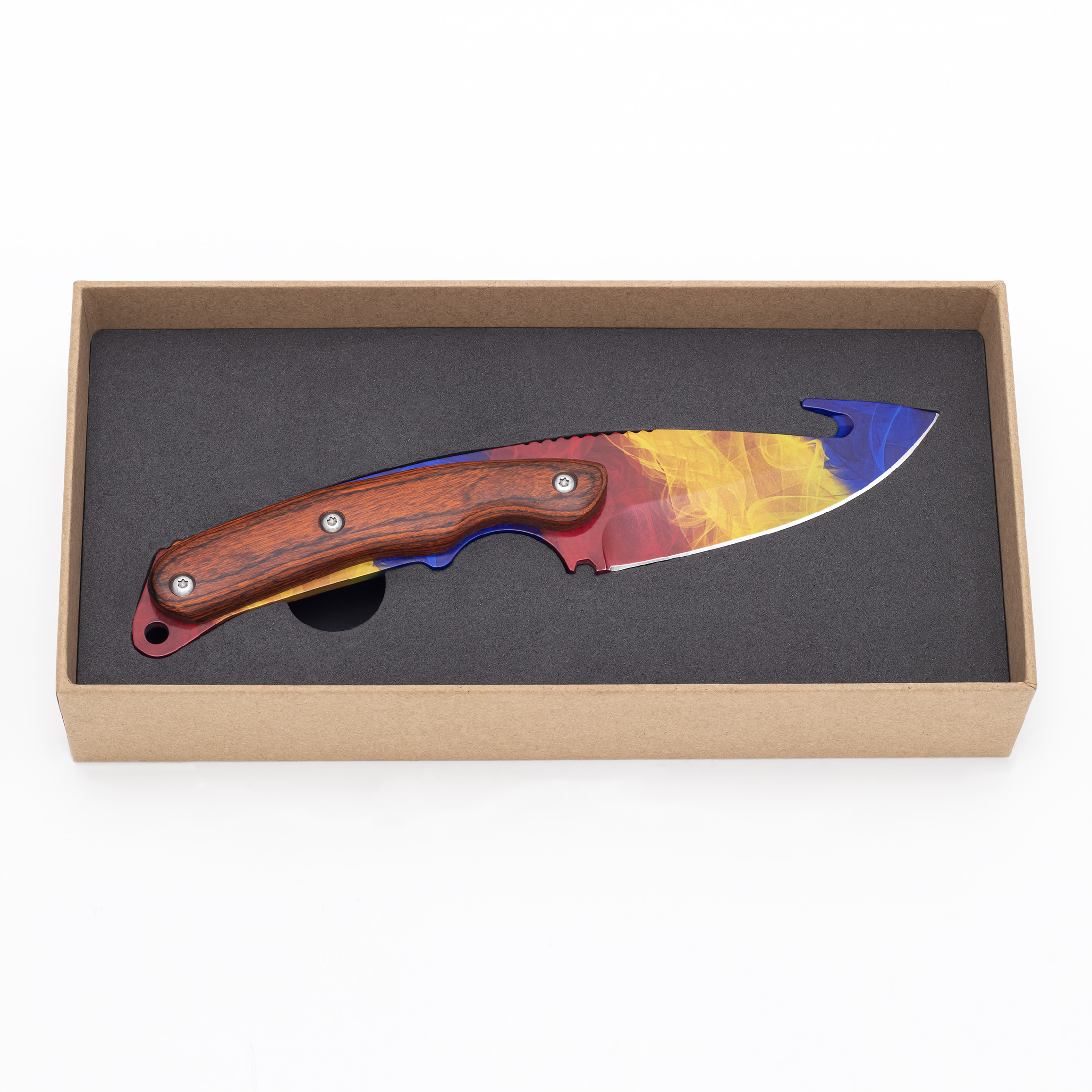 Gut knife Marble Fade | Real CS2 custom made IRL by LootKnife