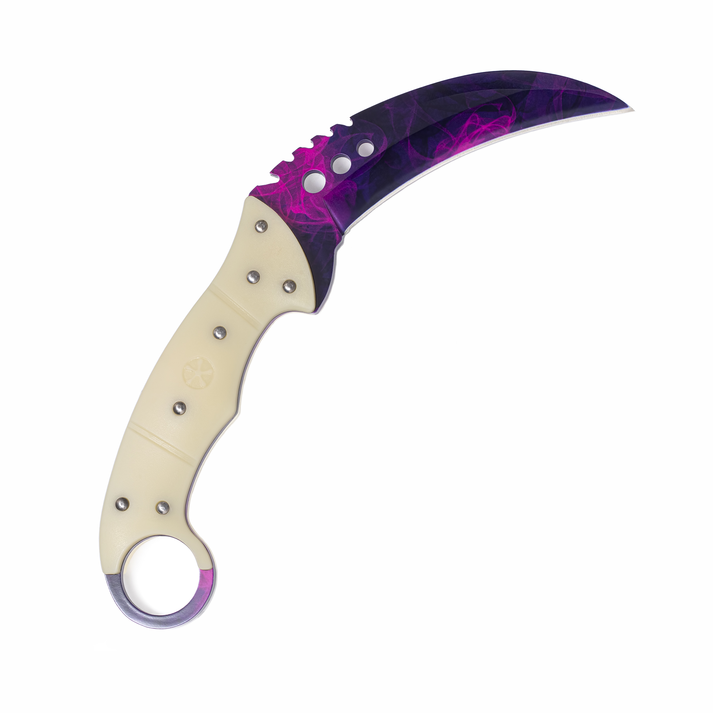 Talon White Doppler Phase | Real CS2 custom made IRL by LootKnife
