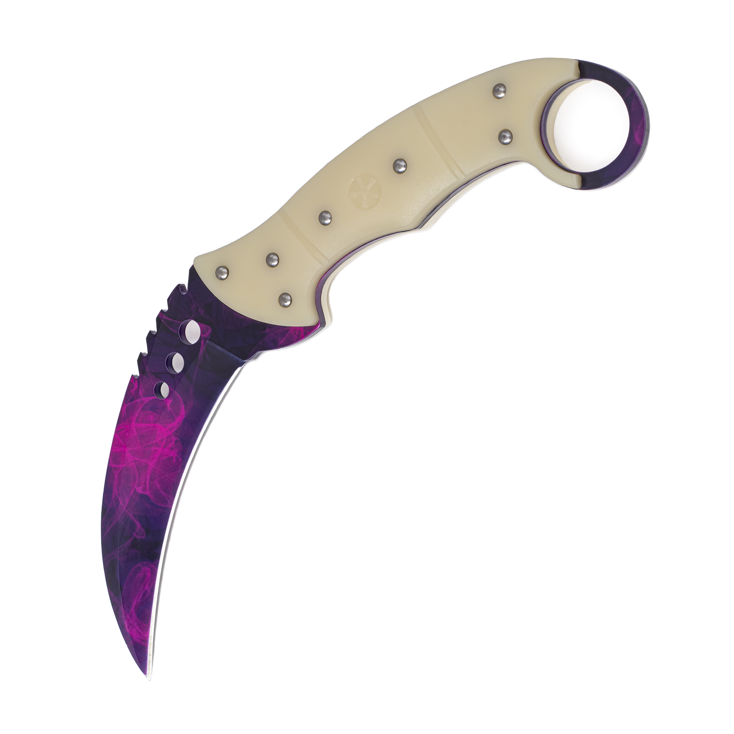 Talon White Doppler Phase | Real CS2 custom made IRL by LootKnife