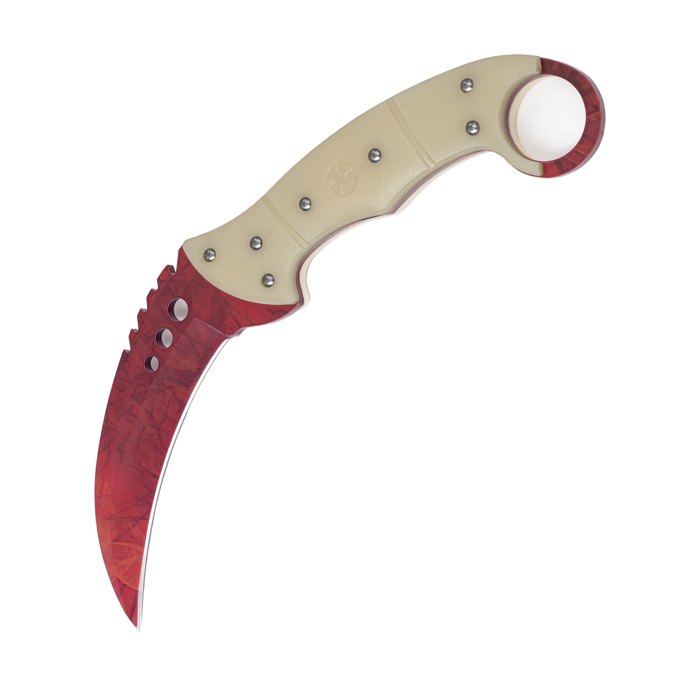 Talon White Ruby | Real CS2 custom made IRL by LootKnife