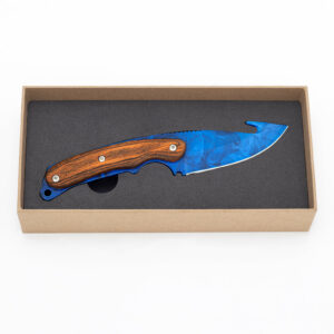 Gut knife Blue Doppler | Real CS:GO custom made IRL by LootKnife