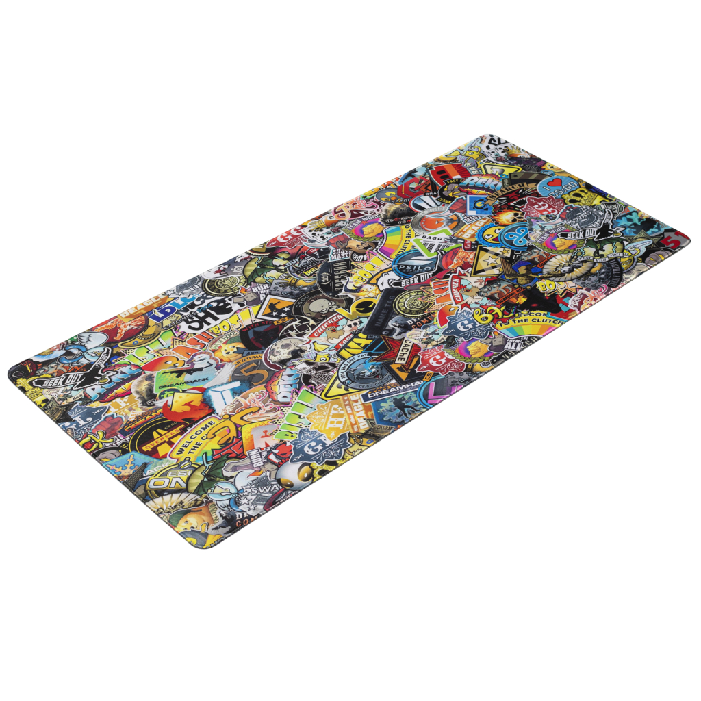 CS2 Stickers Gaming Mousepad custom made IRL by LootKnife